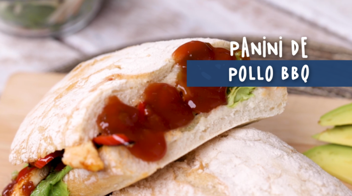 Panini de pollo BBQ : Clemente Jacques