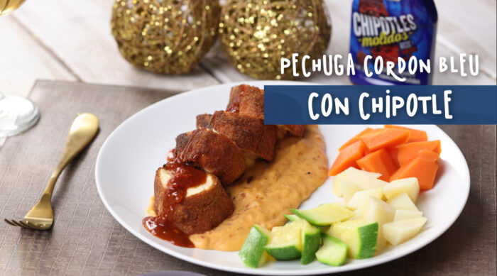 Pechuga cordon bleu con chipotle : Clemente Jacques
